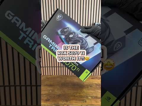 The RTX 5070 TI is HERE! 🤩