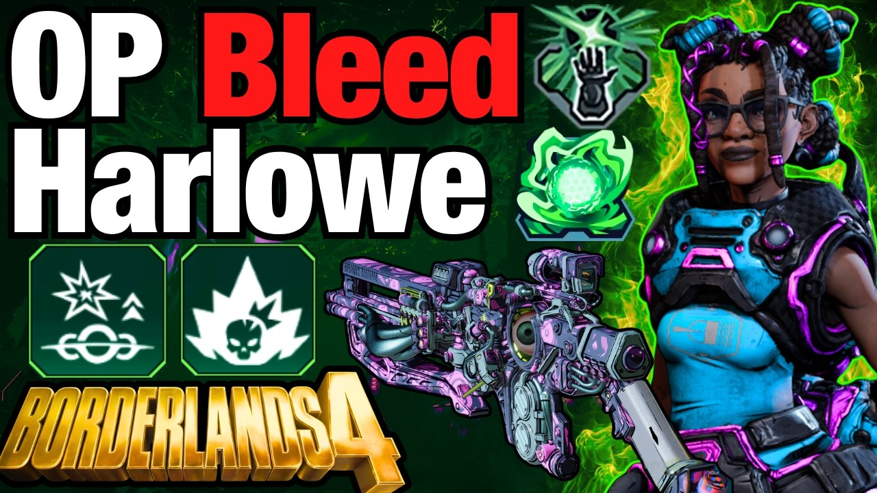 NEW OP BLEED HARLOWE BUILD in Borderlands 4