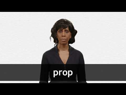 PROP definition and meaning | Collins English Dictionary