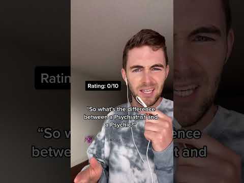Rating People's Reactions When I Tell Them I'm Becoming a Psychiatrist