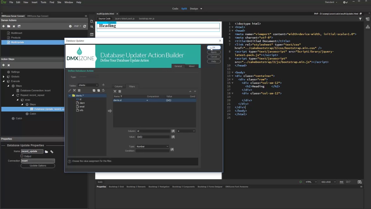 Updating Multiple Database Records
