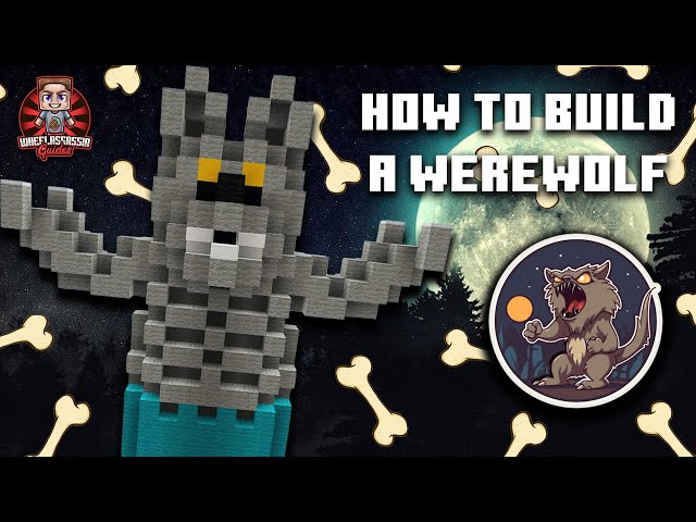 A werewolf statue!! Minecraft Map