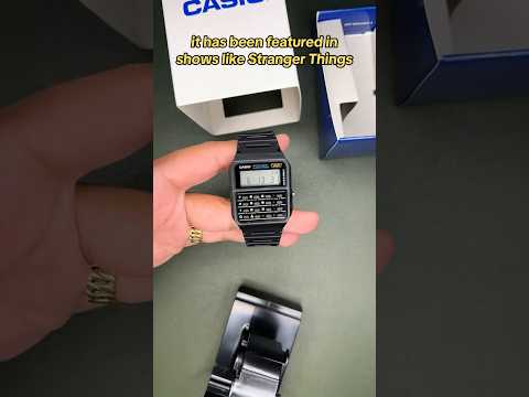 Casio Calculator Watch 👀🤔⌚️ #casio #casiowatch #casiocalculator #casiocalculatorwatch