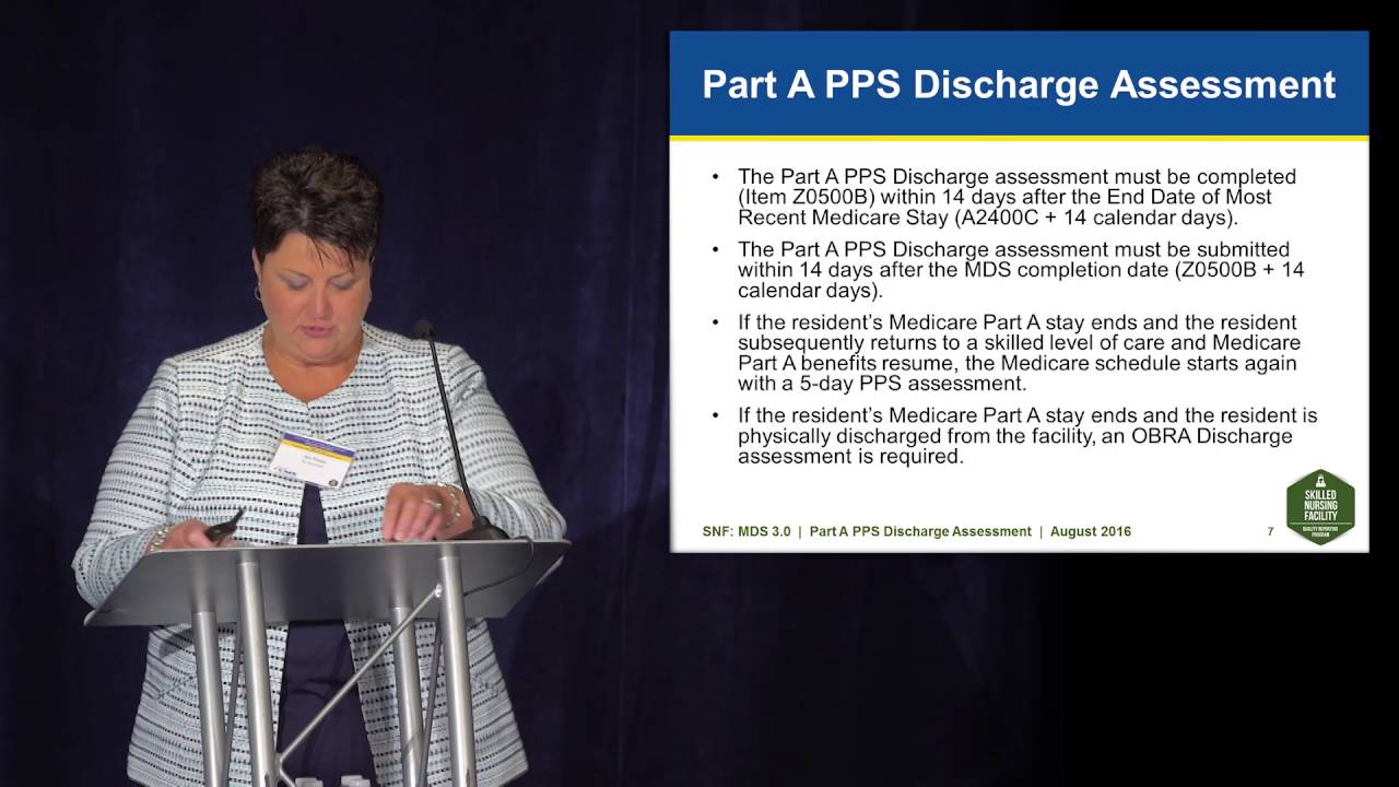 Nursing Home PPS Part A End of Stay (NPE) Item Set