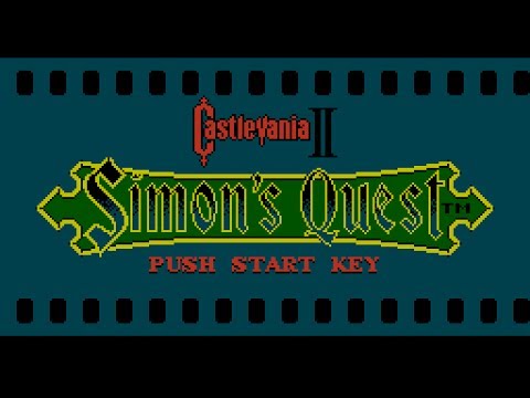 Castlevania II: Simon's Quest (Konami, 1988) - NES Gameplay