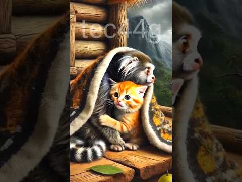 The cat had a blessing in disguise. #funny #cat #youtube #cartoon #animotion #catvideos #kitten 😥