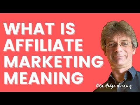 What Is Affiliate Marketing?🔴✔️ Affiliate Marketing Meaning