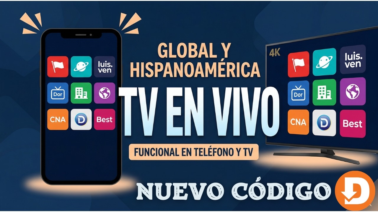 FREE LIVE TV! 🌎 Global and Hispanic Channels (Sports, Culture and more) | Mobile and Smart TV 📺