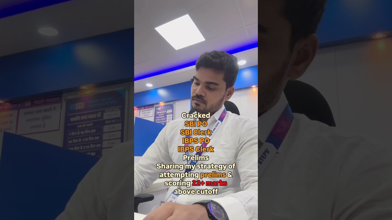 How I scored 22+ marks in Banking Prelims exams #sbi #ibps #rrb #ibpspo #sbipo #sbiclerk #ibpsclerk