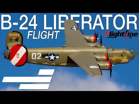 Flightline RC B-24 Liberator 2000mm (79") - Motion RC Flight