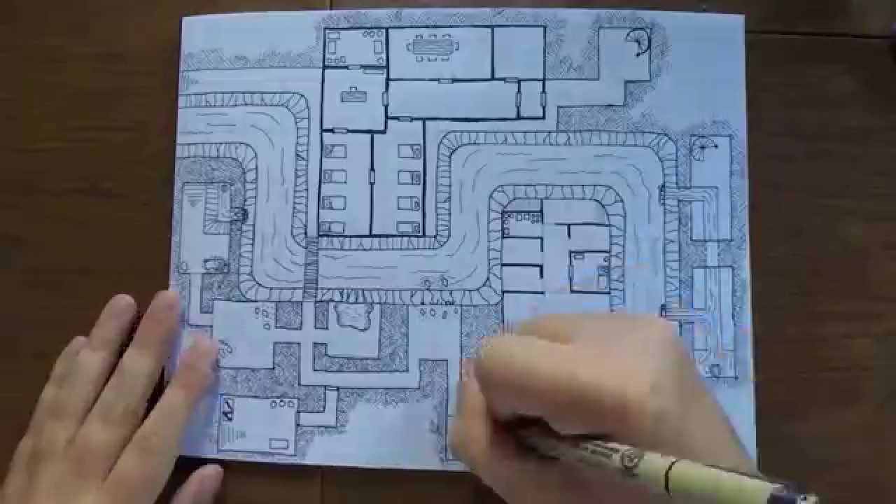 Fantasy Sewer Map Time-lapse