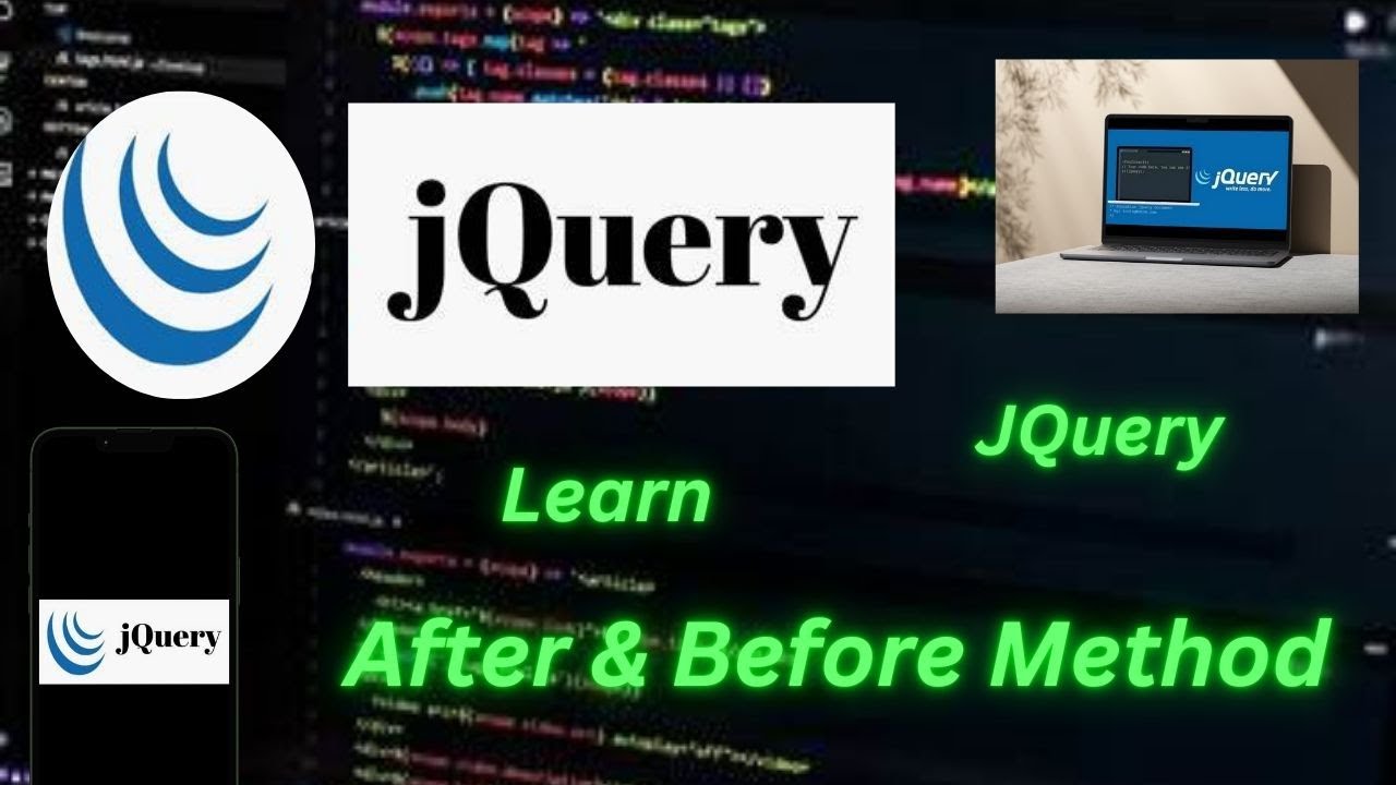 jQuery After & Before Method