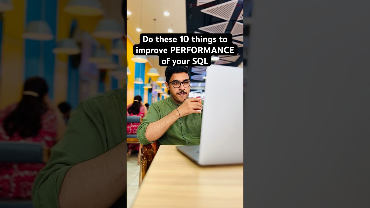 Stop Slow Queries! Master SQL Optimization in 10 Easy Steps