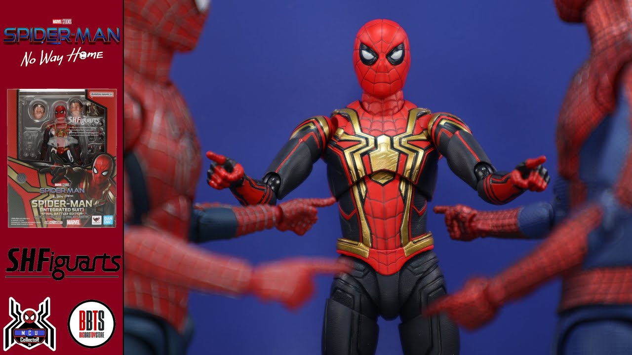 SH Figuarts SPIDER-MAN INTEGRATED SUIT FINAL BATTLE EDITION No Way Home Marvel MCU Figure Review