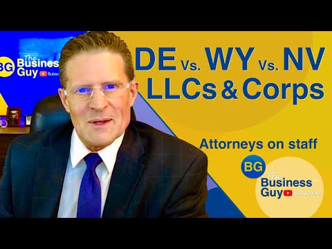 Delaware Vs Wyoming Vs Nevada LLCs and Corporations Compared
