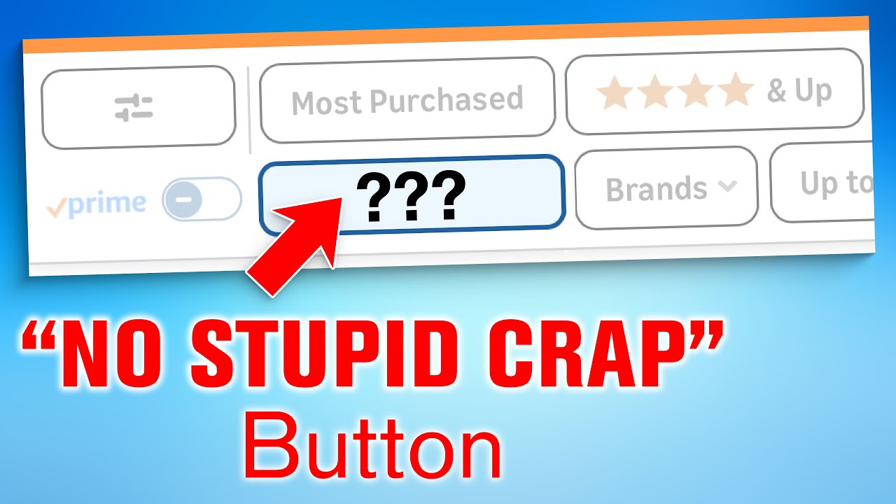 This Secret Button Fixes Amazon's Biggest Problem