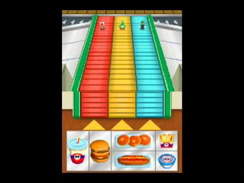 Mario Party DS - Fast Food Frenzy