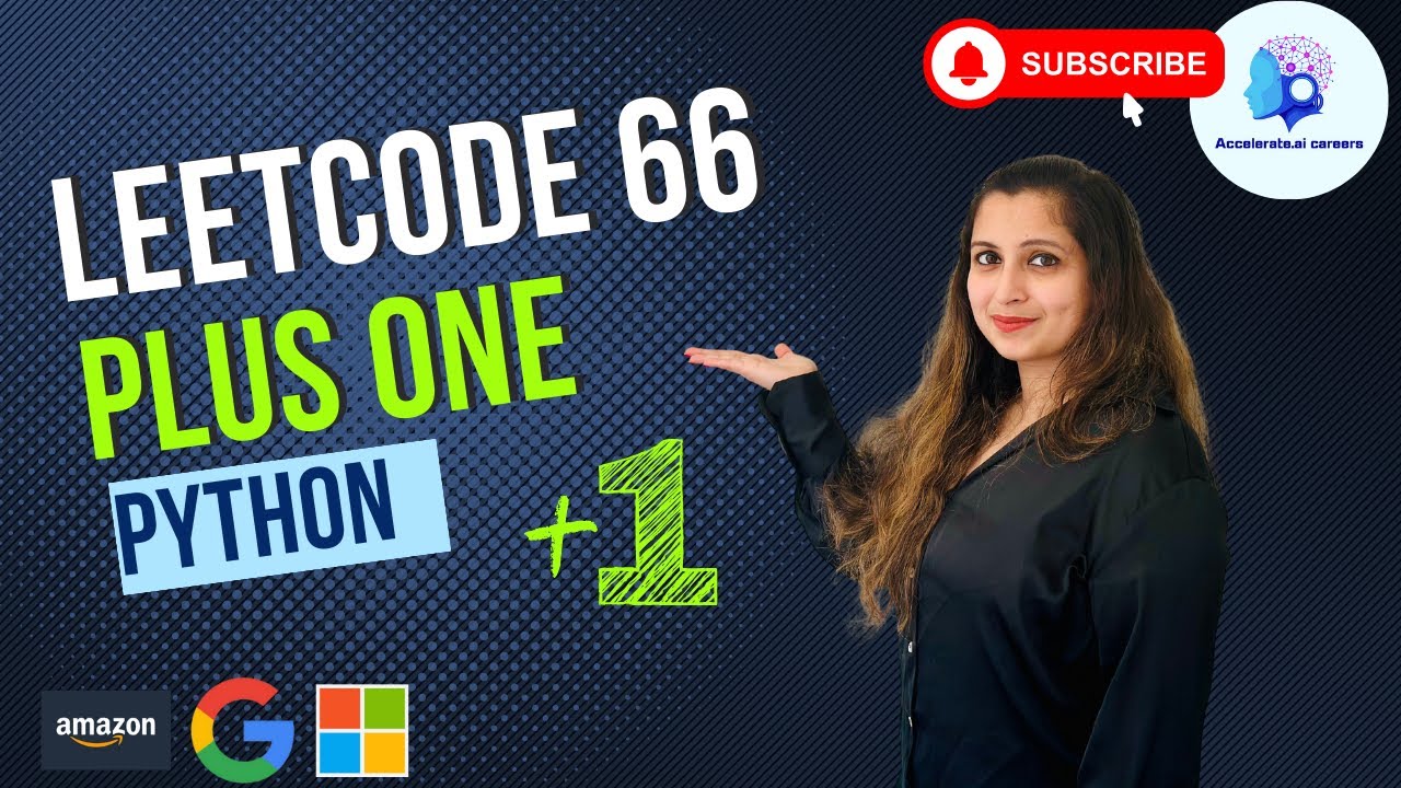 🔥Leetcode 66 - Plus One - Python #amazon, #google, #microsoft🏆 #coding #leetcode #pythonprogramming
