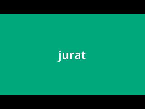 what is the meaning of jurat