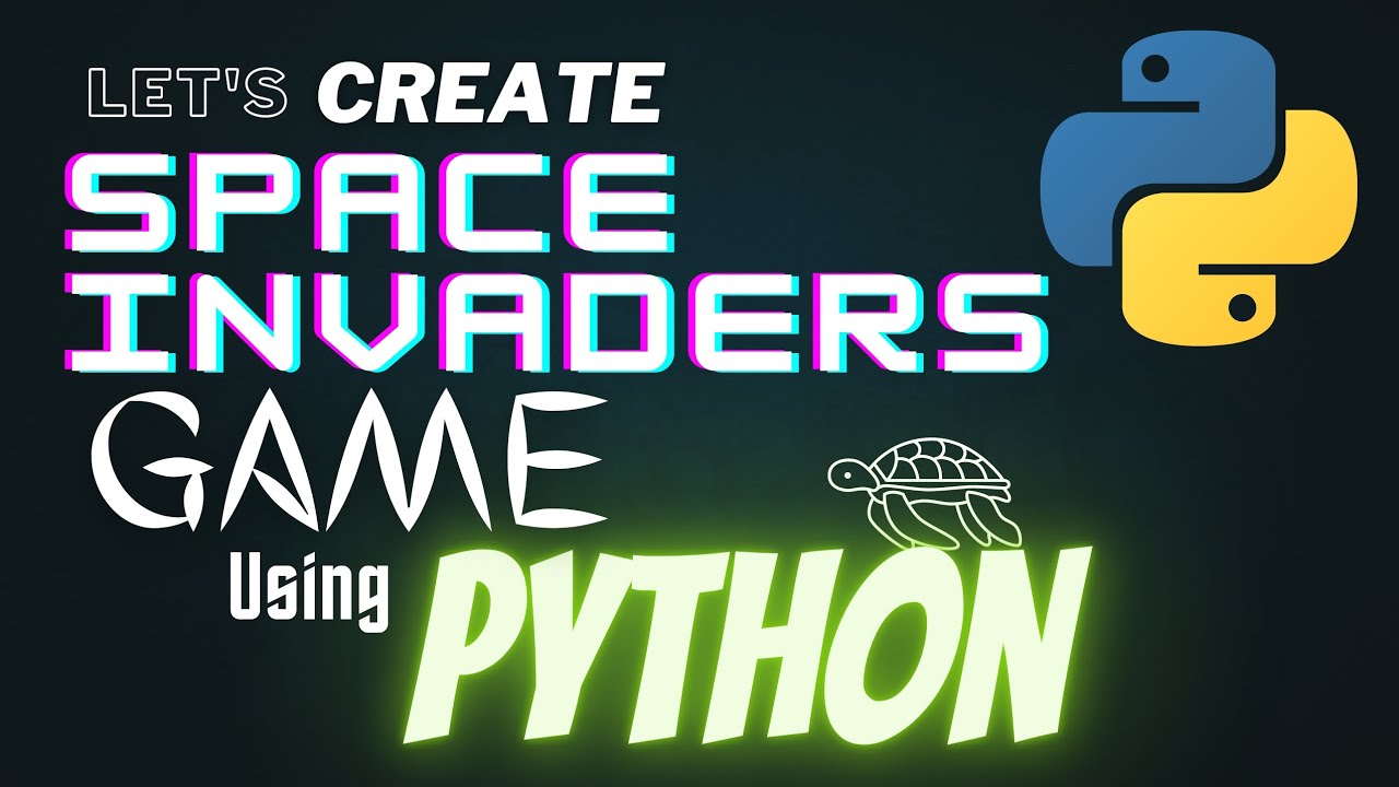 Create Space Invaders Game using Tkinter Python