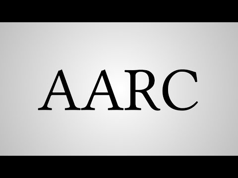What Does "AARC" Stand For?