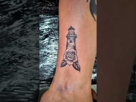 Tatuagem farol - Lighthouse tattoo
