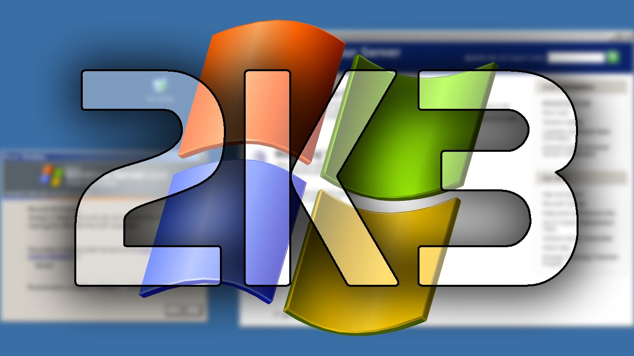 Windows Server 2003 R2 Install Tutorial