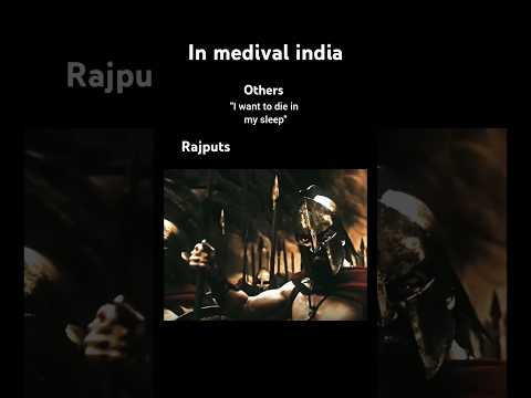 Rajputs in medieval India #rajput #kshatriya #ramjilal #shorts #viralvideo