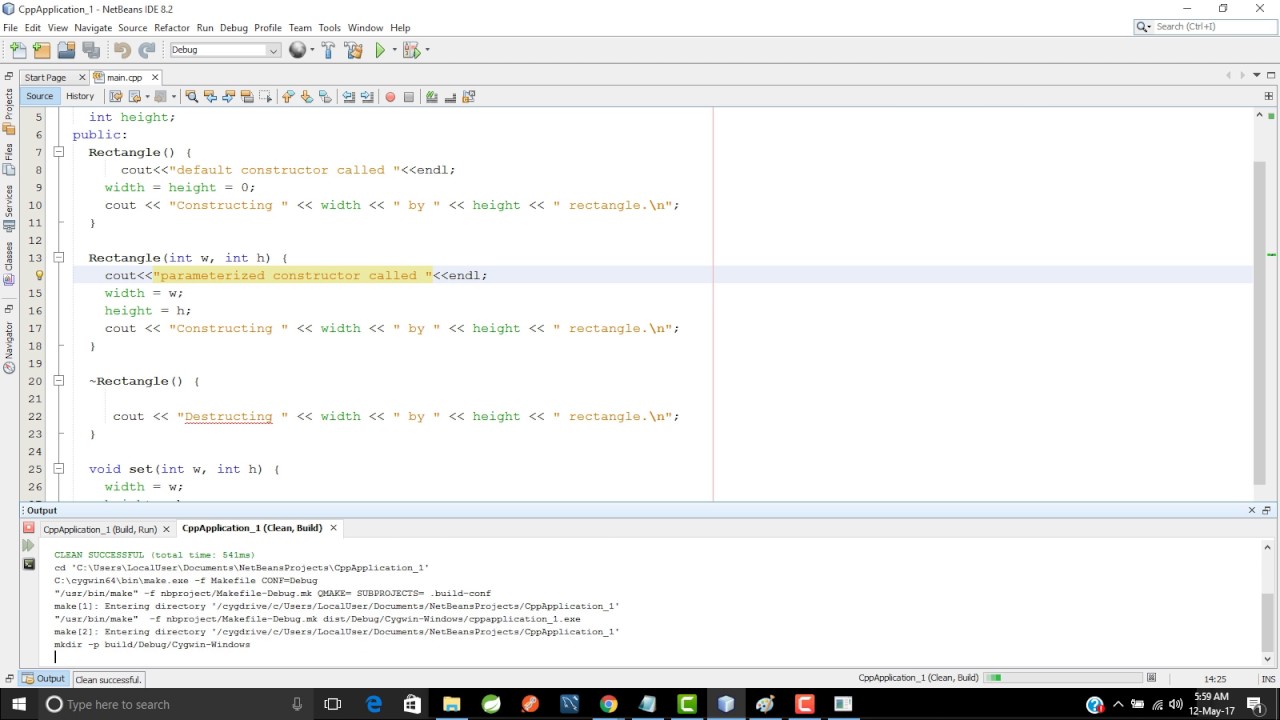Using new and Delete operators for Objects in C++