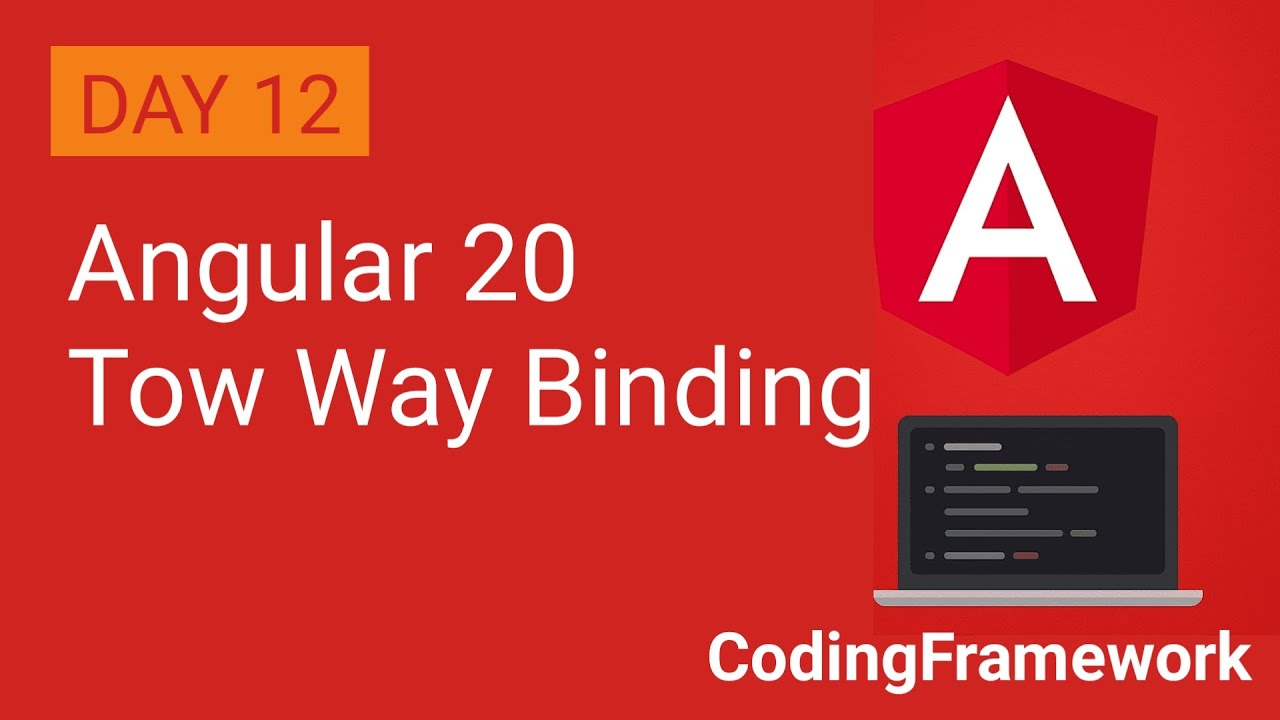 Angular 20 Tutorial Day 12 | Two-Way Data Binding Explained