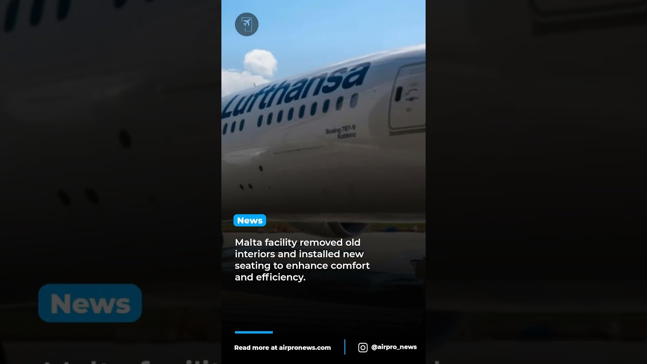 Lufthansa Technik completes first Boeing 787 cabin modification