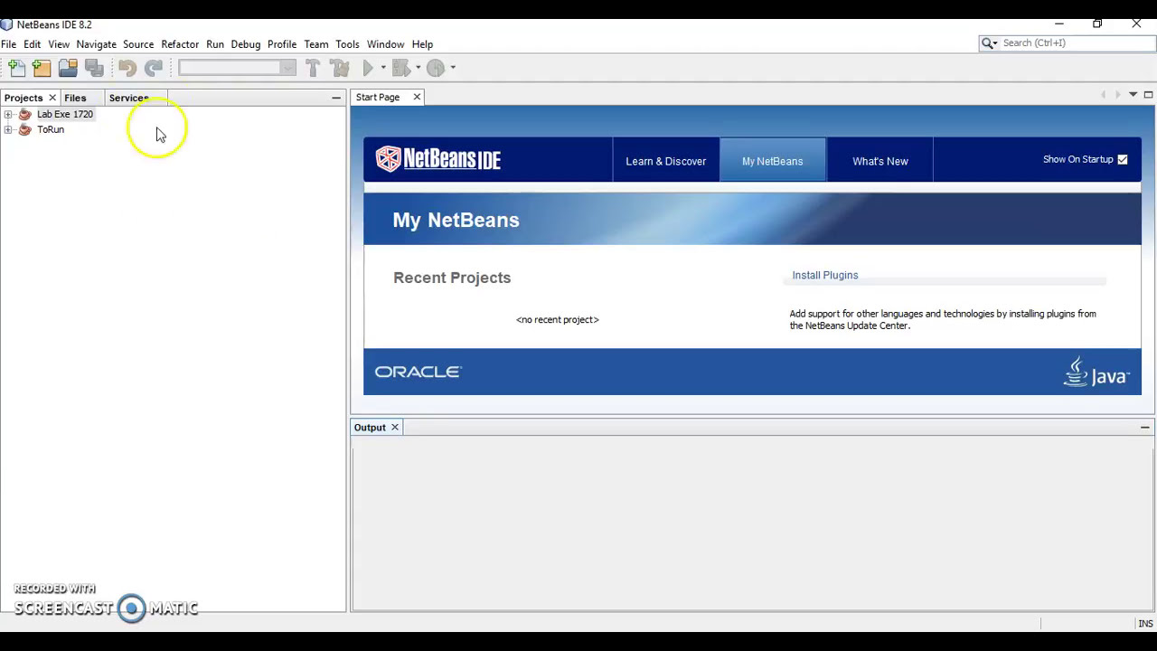 How to create your first Java program with NetBeans 8.2
