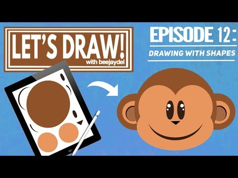 Let's Draw! Episode 12: How To Draw With Shapes