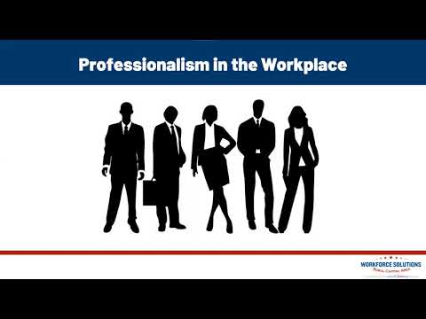 WSRCA Workshop: Professionalism in the Workplace