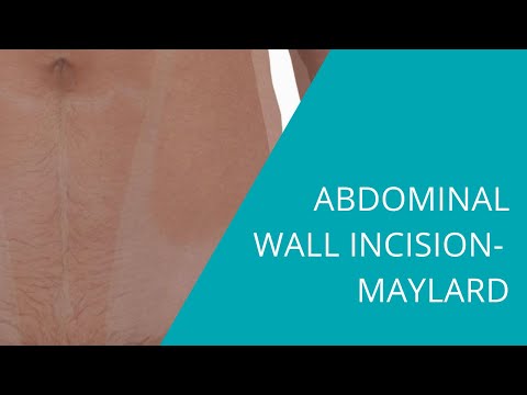 Abdominal Wall Incision - Maylard