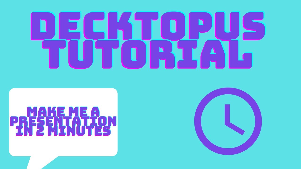 Make Presentations in Seconds With Decktopus AI Walkthrough Demonstration