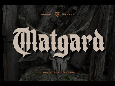 Matgard Font Download