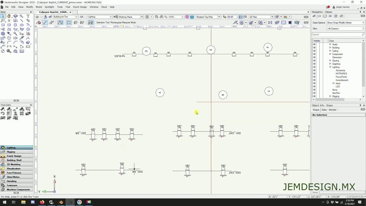 Vectorworks Spotlight Workflow