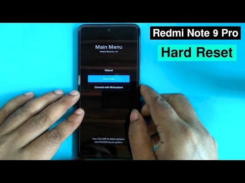 Redmi Note 9 Pro Hard Reset Redmi Note 9 Pro Pattren Unlock Factory Reset Redmi Note 9 Pro No PC |