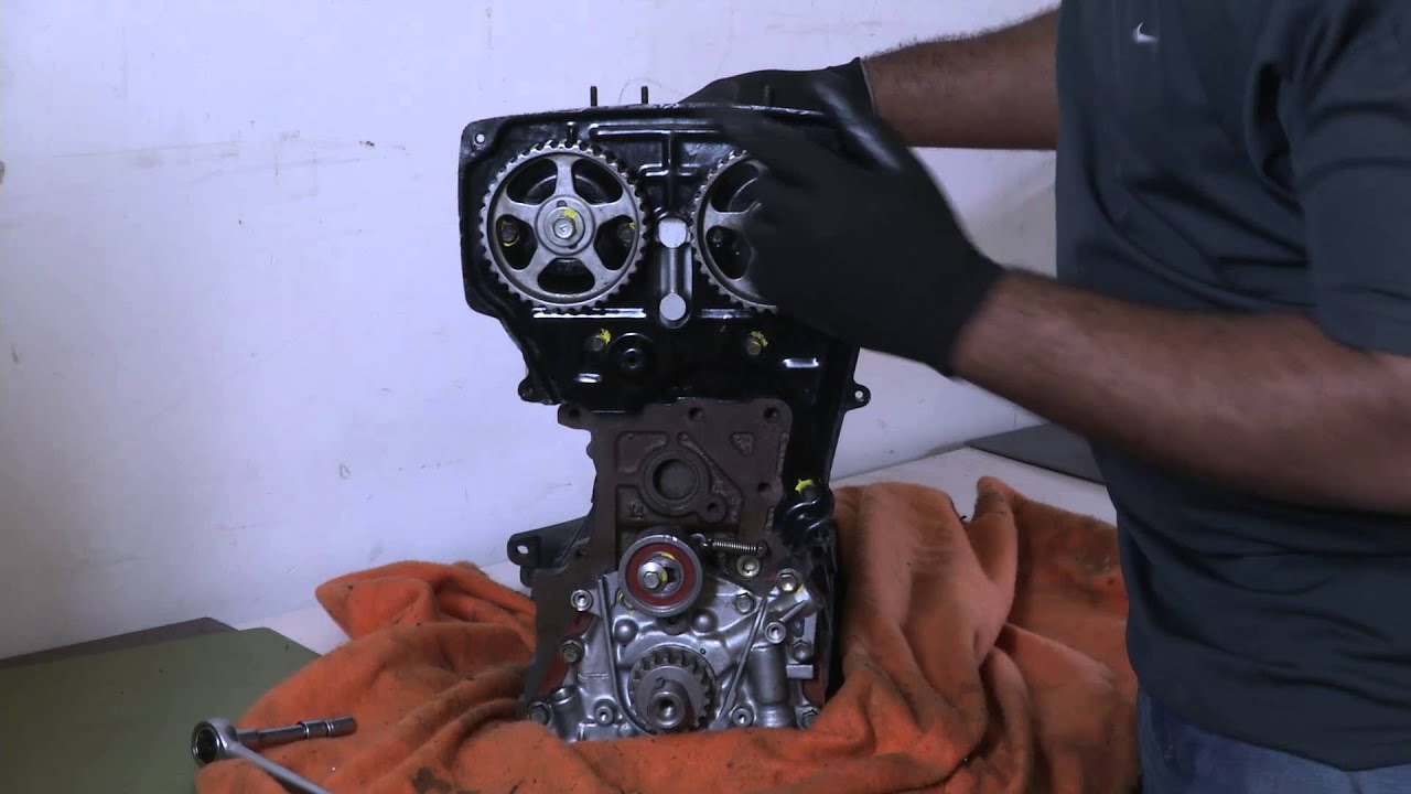 How to Align the Camshaft if My Timing Belt Broke : Timing Belts & Other Auto Repairs