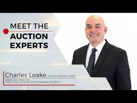 Meet The Auction Experts | Charles Loake - John Pye Auctions