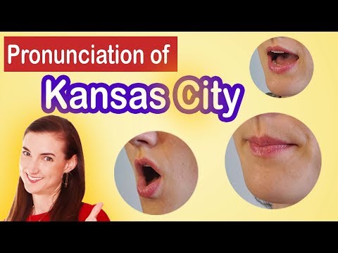How to pronounce Kansas City, American English Pronunciation Lesson