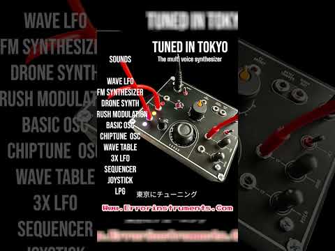 Error instruments Tokio pOp 2022 Black zv | Reverb