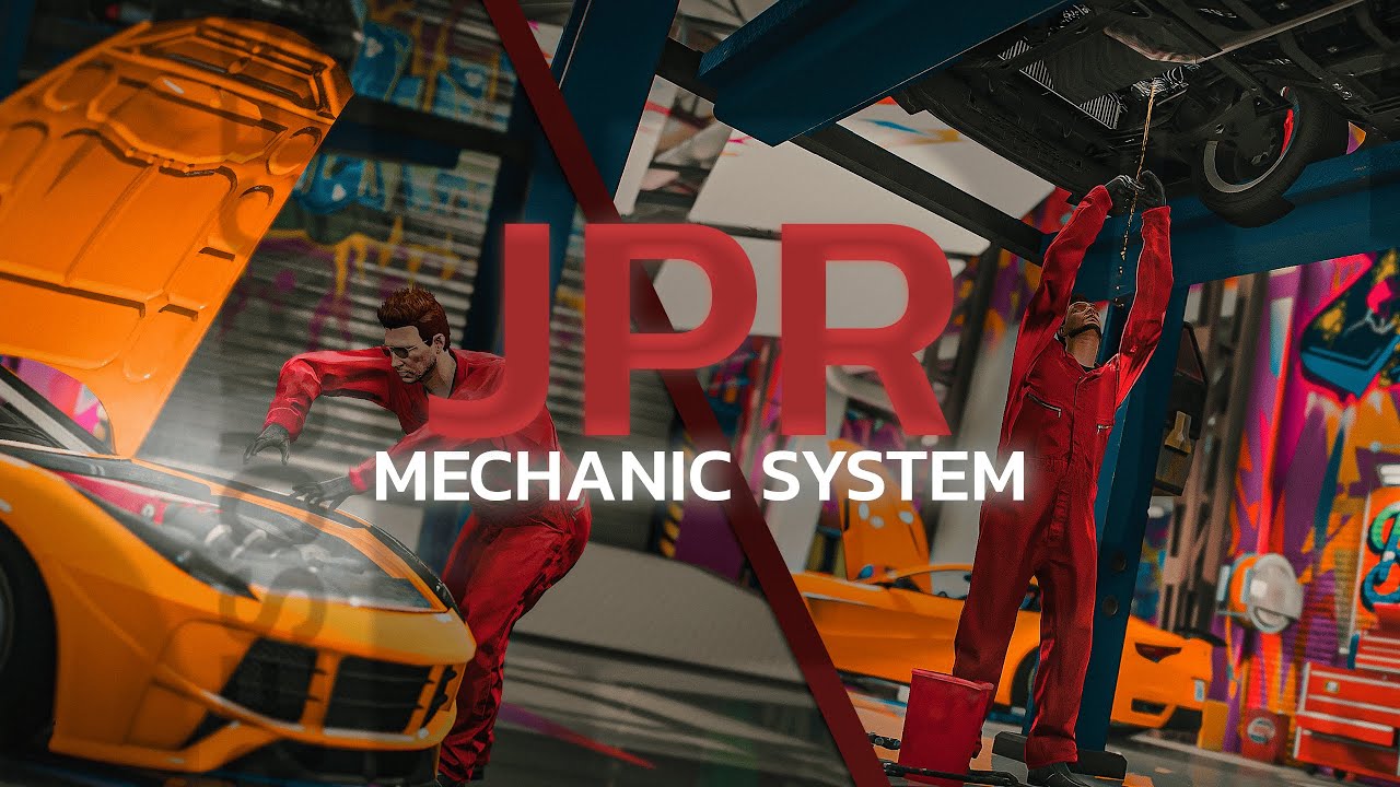 JPResources - Mechanic System - Vehicle Maintenance, Drift Mode, Manual Transmission, Pops and more!