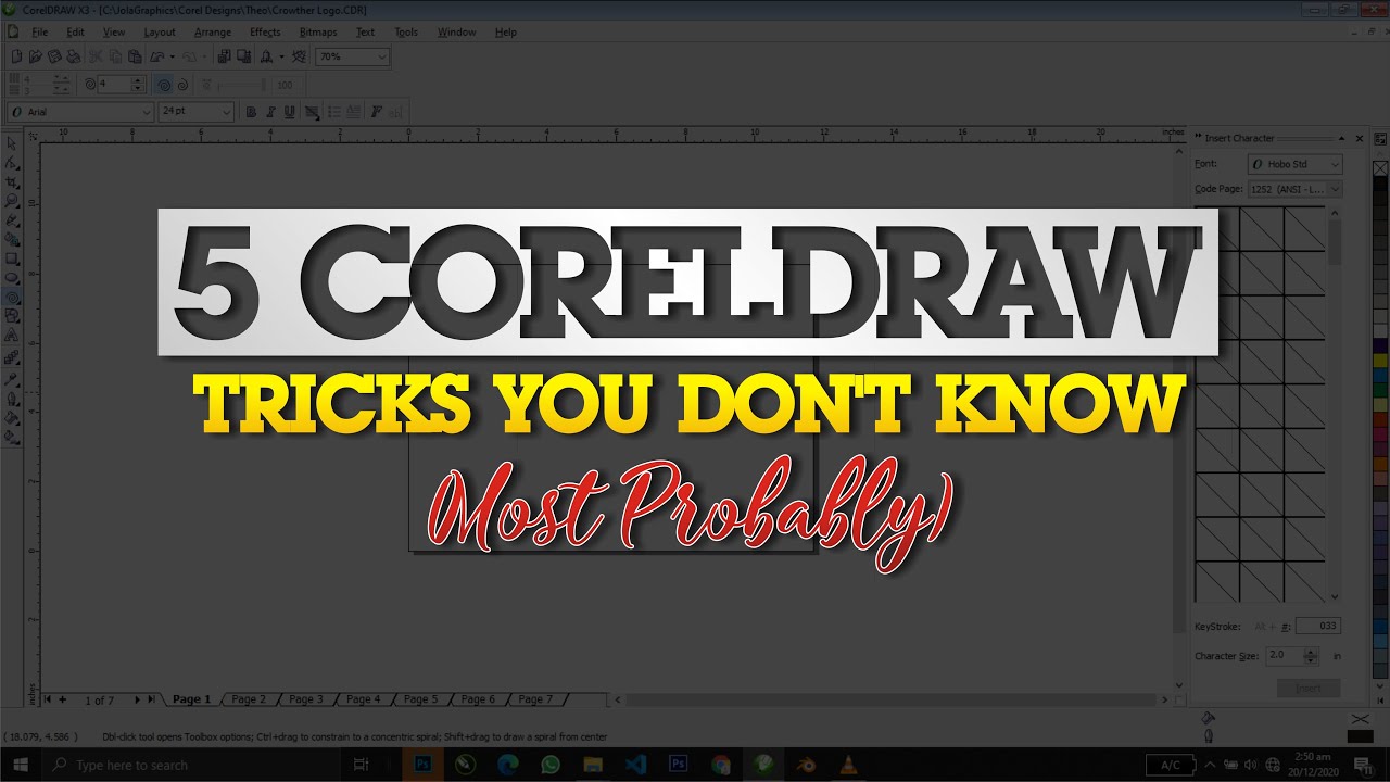 5 Coreldraw Tricks you don't know