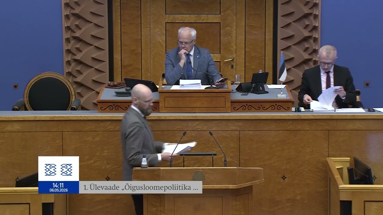 Riigikogu istung, 6.05.2026
