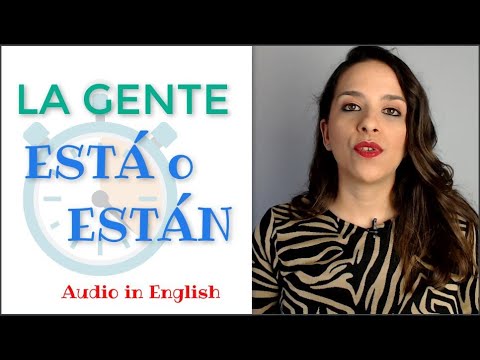 How to use GENTE properly in Spanish (all levels) [AUDIO IN ENGLISH]
