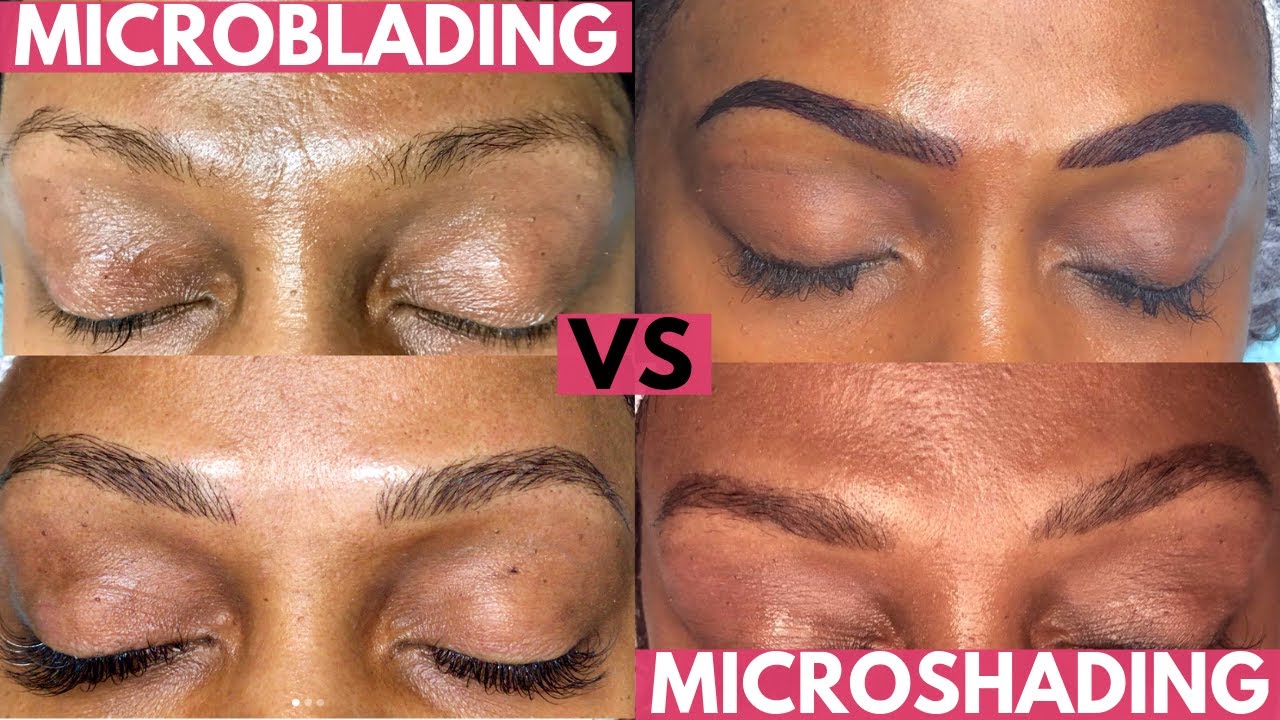 Microblading Eyebrows Vs Microshading Eyebrows | Which Service is BEST for YOU?!