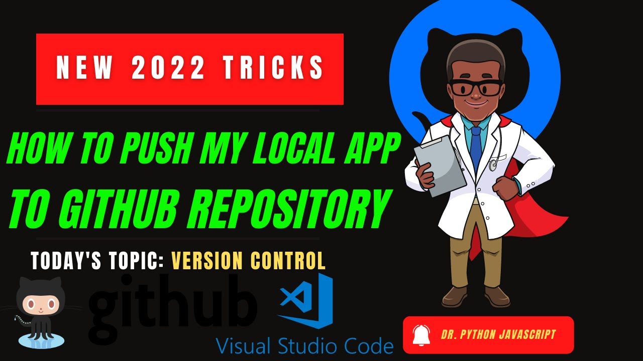 GIT Version Control: How To Push Local Project To A Github Repository Online (Easy)