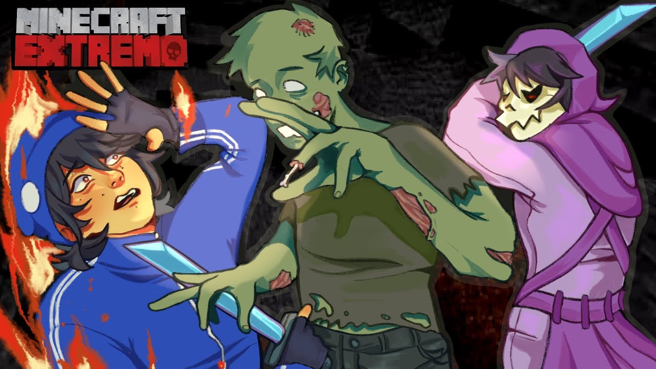 Quackity PIERDE UNA VIDA En Minecraft Extremo